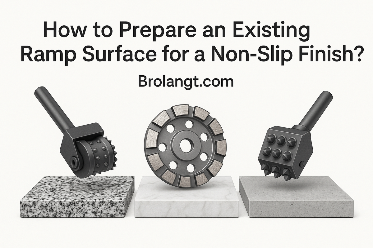 How to Prepare an Existing Ramp Surface for a Non‑Slip Finish? – BROLANGT