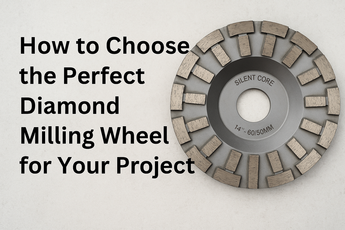 How do I choose the perfect diamond milling wheel for my project ...
